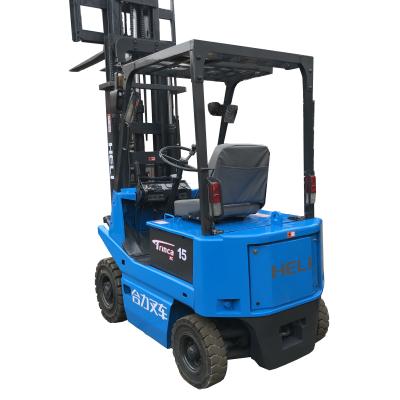 China Robust Performance Heli 1.5T Used Diesel Forklift  For Efficient Material Handling for sale
