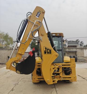 Cina Usato JCB 3cx 4cx Mini caricatore trattore 99% efficiente motore a ruote 99% Nuovo con motore Isuzu in magazzino in vendita