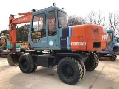 Cina Il forte potere EX100 10T ha spinto l'escavatore utilizzato di Hitachi in vendita