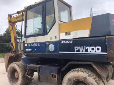 中国 直接噴射エンジンPC120-5の12Tによって使用される車輪の掘削機 販売のため