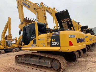 中国 小松SAA6D107E-1エンジンのPC220-8によって使用されるクローラー掘削機 販売のため