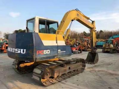 Cina Alto escavatore di tasso 0.25M3 6 Ton Komatsu PC60 6 della barriera in vendita