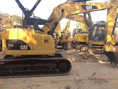 Cina Piccolo raggio 313D 13 Ton Used CAT Excavator di rotazione in vendita