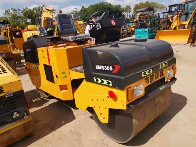 Cina XCMG XMR30 ha utilizzato l'attrezzatura meccanica, mini rullo compressore del tamburo del doppio 3T in vendita