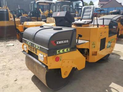 Cina XCMG XMR30 ha utilizzato l'attrezzatura meccanica, mini rullo compressore del tamburo del doppio 3T in vendita