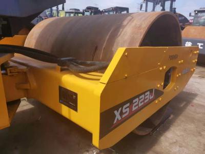 Cina Singolo rullo compressore del tamburo della seconda mano 22T XCMG XS223J in vendita