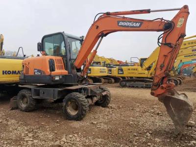 Cina La seconda mano DX60W 6T 0.175m3 Doosan ha spinto l'escavatore in vendita
