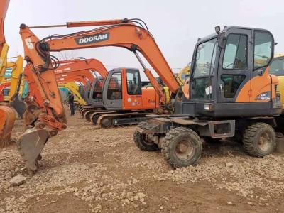 Cina La seconda mano DX60W 6T 0.175m3 Doosan ha spinto l'escavatore in vendita