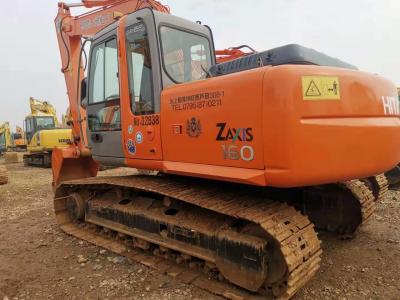 Cina escavatore di Hitachi della seconda mano del cingolo di 16T ZX160 in vendita