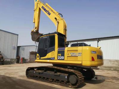 Cina KOMATSU PC220-8 ha usato il vuotamento dell'escavatore 12.8RPM del cingolo in vendita