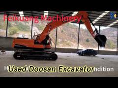 Hydraulic Drive Used Doosan Excavator 22.5 Ton DX225LC Precise Fast Digging