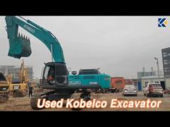 Powerful Used Kobelco Excavator 10.52L 257000w 46 Ton 7000mm Boom Length