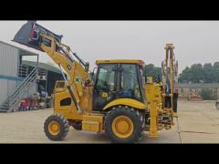 Used JCB 3cx 4cx Mini Loader Tractor 99% Efficient Wheel Drive Machine 99% New with Isuzu Engine In Stock