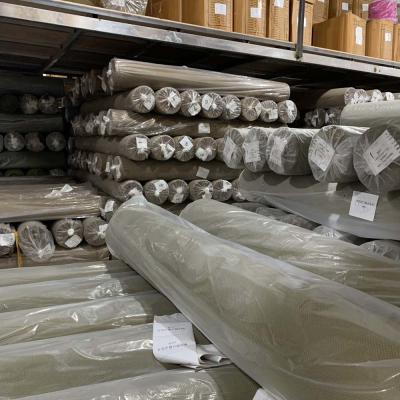 China Netto de Stoffen het Canvas van de camouflagedoek breit Pu-de Groene Singelband van de Deklaagstof Te koop