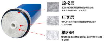 Cina 3012 RO Membrane Varying Warranty Durations Electrodeionization Technology Optimize Filtration Purification in vendita