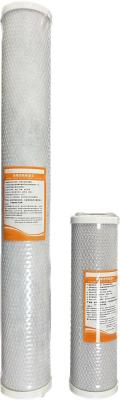China Compressed Activated Carbon Filter Cartridges 10 Inches Or 20 Inches for sale