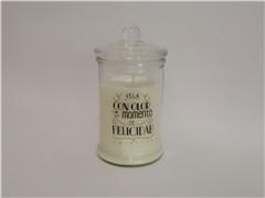 China Decor & Home candle; scented glass candle with vegetable  wax, amazing candle for sale
