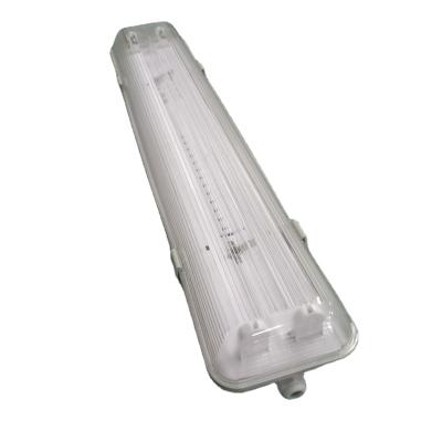 China T8 600MM Waterproof Lamp Fluorescent Lamp IP65 2*20W Straight for sale