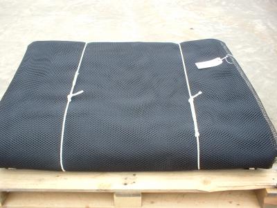 Cina Retardante del fuoco per il parco giochi Rope Net Anti Climb 8mm Hexagonal Mesh Nero Poliestere in vendita