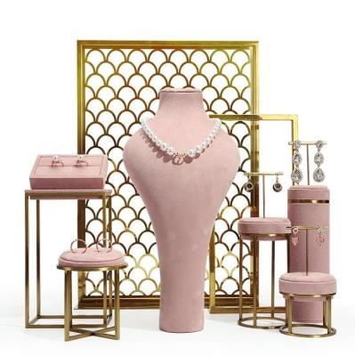 China Durable Easy Clean Metal Jewelry Display Holder with Customized Solutions for Retail and Luxury Showrooms for sale