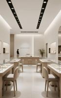China Eco-Friendly Customized Solutions Durable Construction Jewelry Display Cabinet and Showcase for sale
