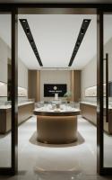 China Eco-Friendly Customized Solutions Durable Construction Jewelry Display Cabinet and Showcase for sale