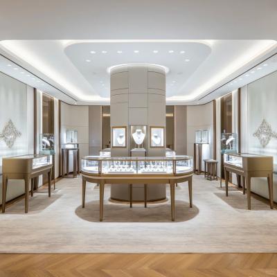 China Professional LED Lighting Jewelry Showcase with Customizable Design and High-Quality Materials for sale