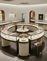 China Customizable Dimensions Jewelry Display Showcase with Professional Lighting and Durable Construction for sale