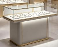 China LED Lighting Jewelry Display Showcase with Customizable Features and Durable Construction for sale