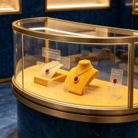 China Ventilated Back Panel Upright Display Case Lockable Design Ensures Secure Storage Assembly Required Yes Ideal for Retail and Commercial for sale