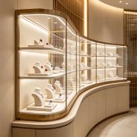 China Assembly Required Upright Curio Display Cabinet Including LED Interior Lighting Suitable for Exhibiting Artifacts and Items for sale