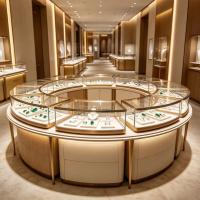 China Assembly Required Upright Curio Display Cabinet Including LED Interior Lighting Suitable for Exhibiting Artifacts and Items for sale