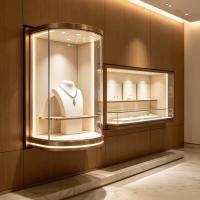 China Customized Overall Dimensions Wall Mounted Display Cabinet Indoor Only Suitable for Offices Retail Stores and Showrooms for sale