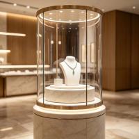 China Customized Overall Dimensions Wall Mounted Display Cabinet Indoor Only Suitable for Offices Retail Stores and Showrooms for sale
