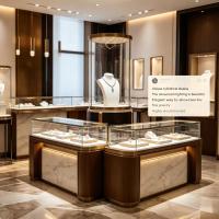 China Customized Overall Dimensions Wall Mounted Display Cabinet Indoor Only Suitable for Offices Retail Stores and Showrooms for sale
