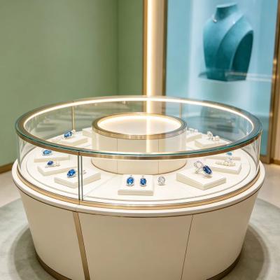China Ventilated Back Panel Lockable Upright Display Case with Tempered Glass and Aluminum Frame Free Standing Display Cabinet for sale