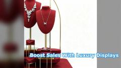 Luxury Jewelry Display Stand for Retail Stores