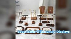 Luxury Jewelry Display Props for High End Retail Shops