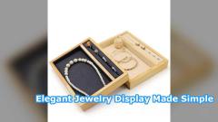 Elegant Jewelry Tray Display for Professional Photography