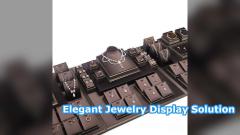 Premium Metal Arc Jewelry Display Tray for Retail Stores