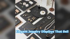 Premium Wooden Jewelry Display Stands for Retail Stores