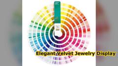Premium Velvet Jewelry Display Tray for Elegant Storage
