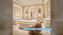 Custom Jewelry Display Showcases for Luxury Retail Stores