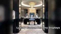 Luxury Jewelry Display Counters Custom Retail Shop Furniture