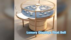 Luxury Jewelry Display Cabinets for Retail Stores