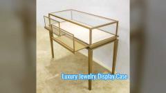 Luxury Jewelry Display Case with LED Lighting