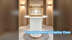 Luxury LED Jewelry Display Case for Retail Stores
