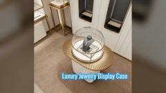 Luxury Custom Jewelry Display Case with LED Lighting