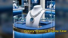 Luxury Jewelry Display Case with LED Lighting