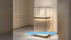 Luxury Jewelry Display Cabinet with LED Lighting